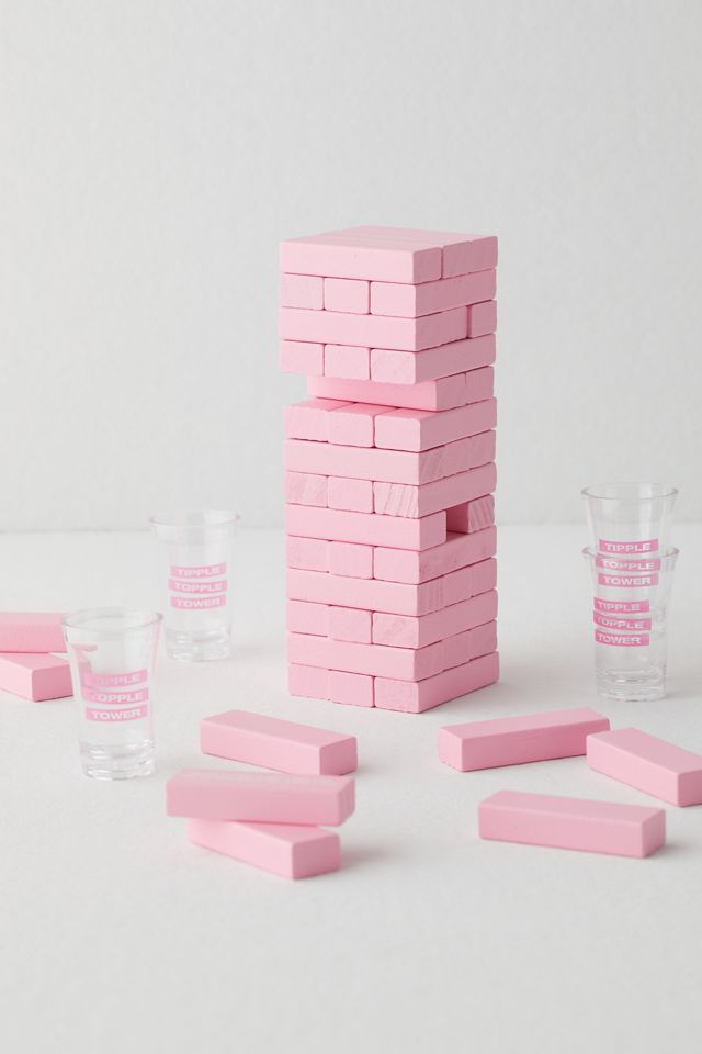 Tipple Topple Tower Party Game | Urban Outfitters