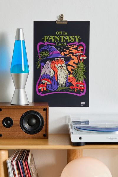 Steven Rhodes Fantasy Land Poster | Urban Outfitters