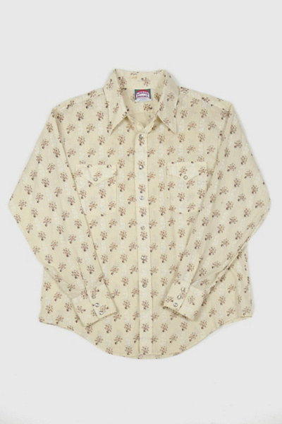Vintage Western Snap Button Shirt 03 | Urban Outfitters
