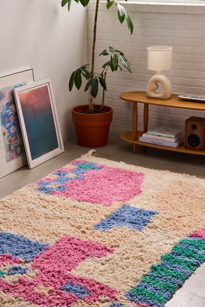 Farleigh Shag Rag Rug | Urban Outfitters
