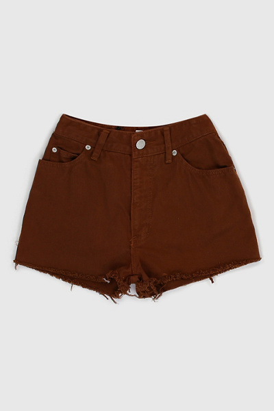 Vintage 90’s Brown High Waisted Shorts | Urban Outfitters