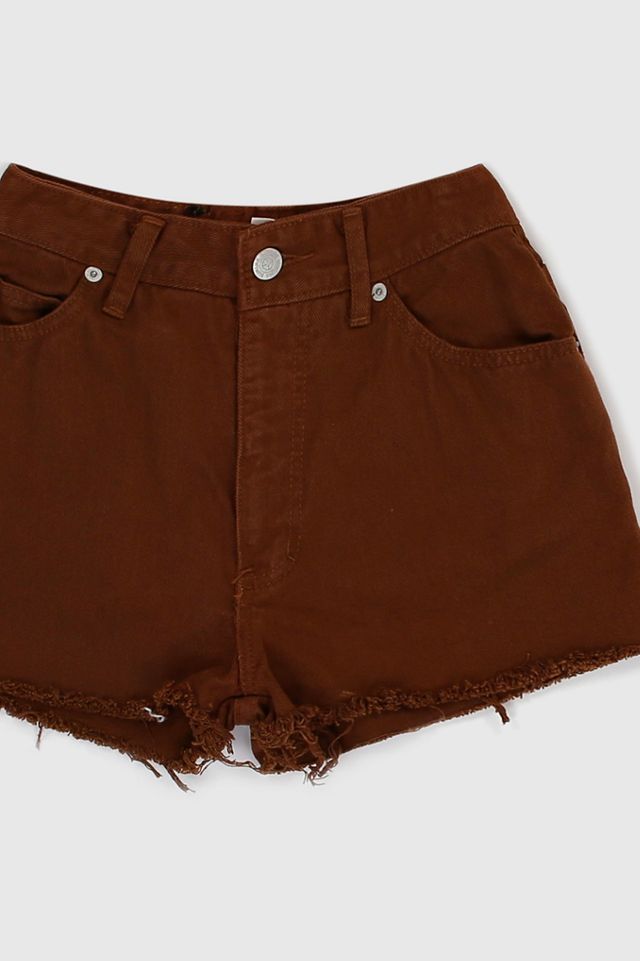 Vintage 90’s Brown High Waisted Shorts | Urban Outfitters