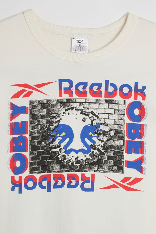 Reebok X OBEY Breakthrough Graphic Tee | Urban Outfitters