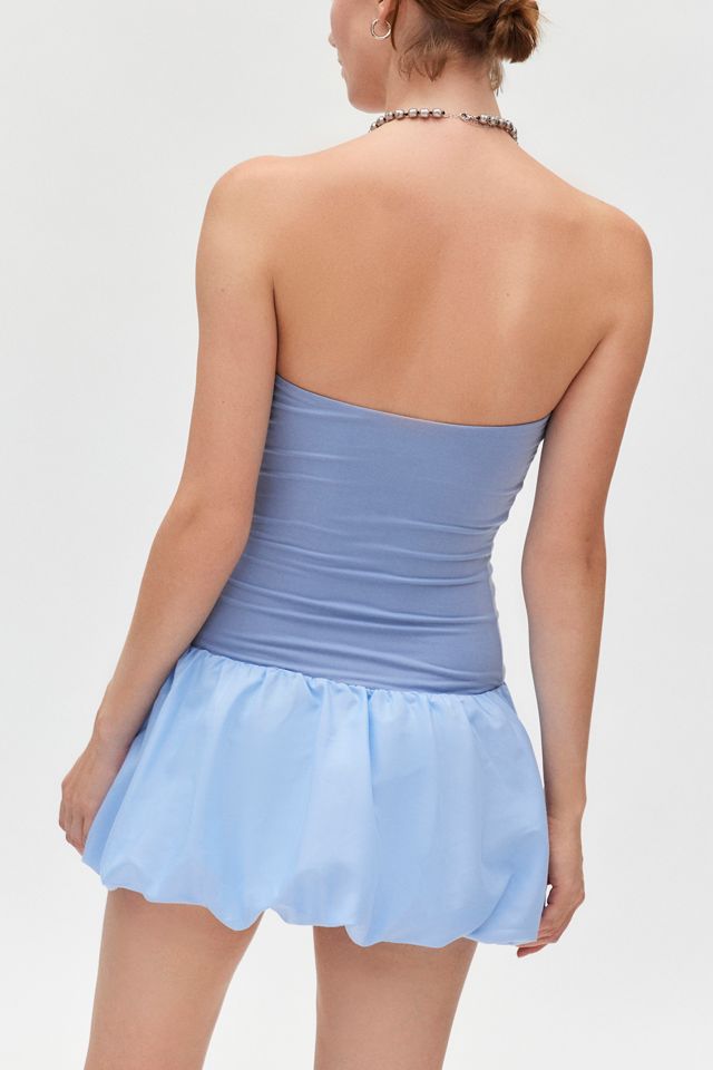 Robe Mini à Ourlet Bulle Kimchi Blue | Urban Outfitters Canada