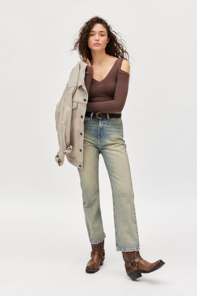 Silence + Noise Jasmine Cold Shoulder Sweater | Urban Outfitters