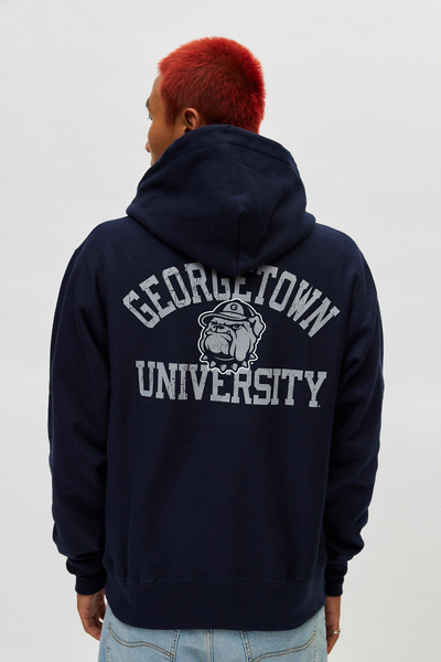 Champion UO Exclusive Georgetown University Hoyas Hoodie Sweatshirt ...