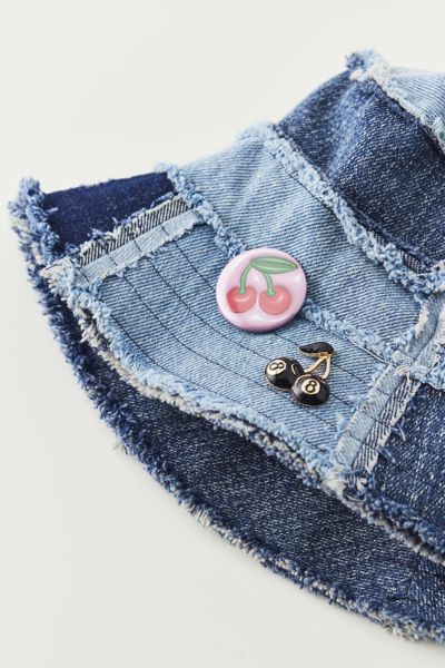 Cherry 8 Ball Enameled Pin | Urban Outfitters