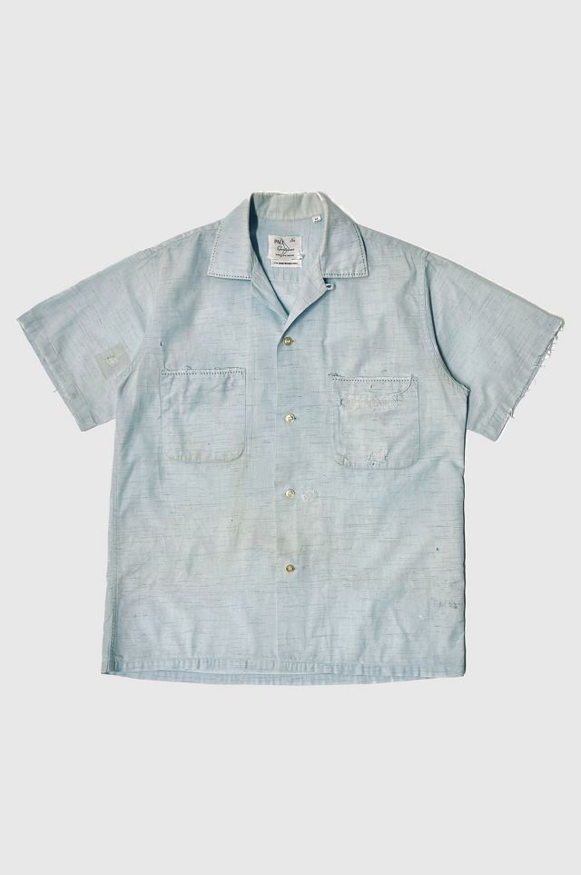 Vintage 1950’s Pace Repaired Selvedge Loop Collar Shirt | Urban Outfitters