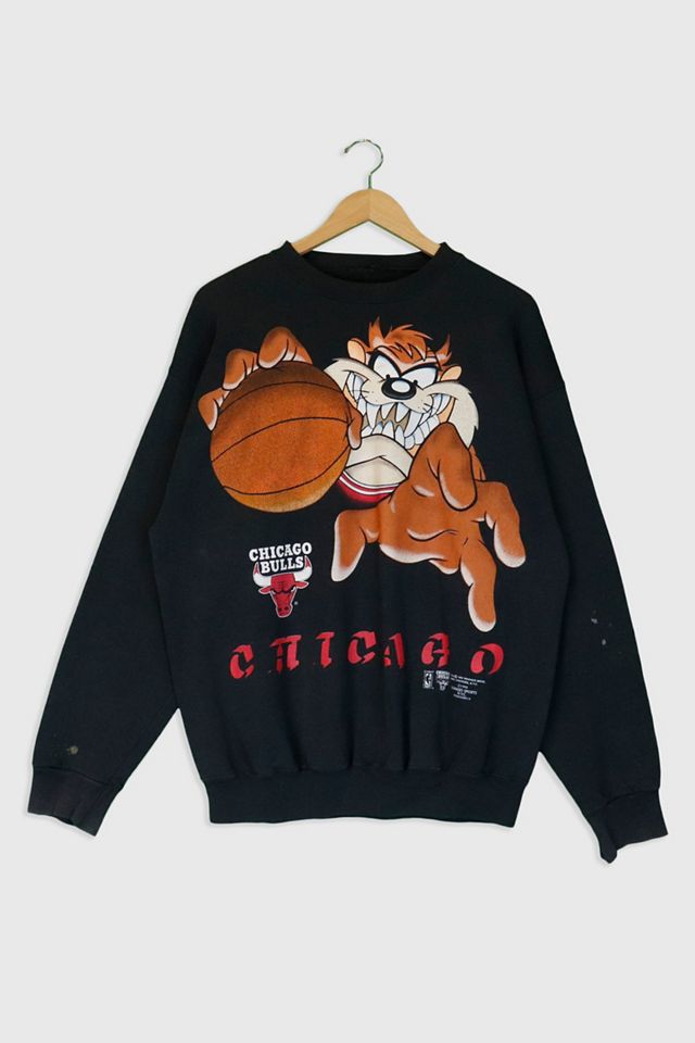 Vintage 1995 NBA Chicago Bulls Tasmanian Devil Sweatshirt | Urban ...