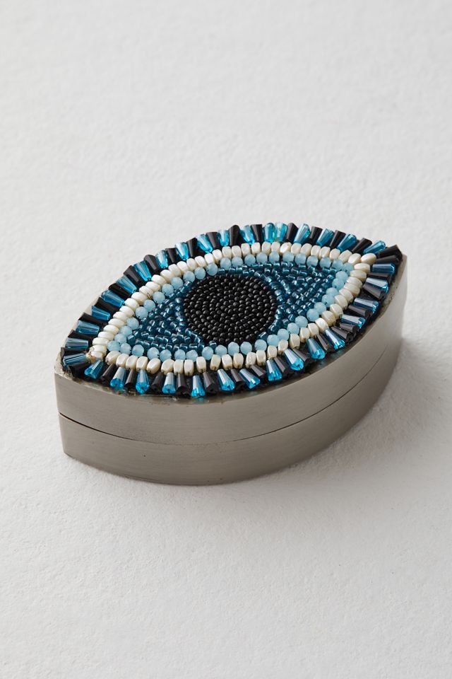 Embellished Beaded Trinket Box | Urban Outfitters