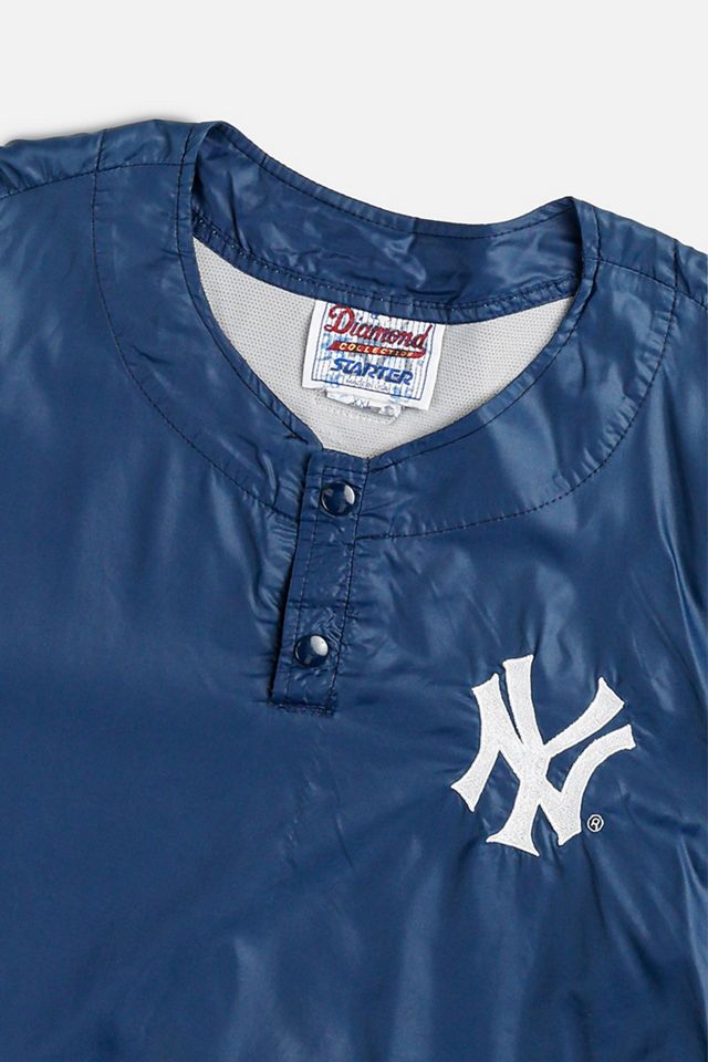 Vintage NY Yankees MLB Windbreaker Jacket 001 | Urban Outfitters