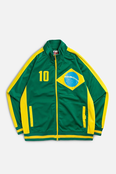 Vintage Brazil Soccer Track Jacket | Urban Outfitters