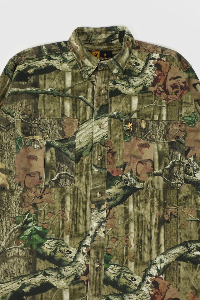 Vintage Camo Button-Down Shirt | Urban Outfitters