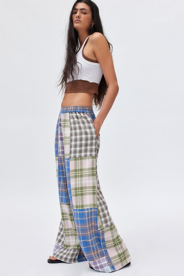 Urban Renewal Remade Patchwork Trouser Pant | Urban Outfitters