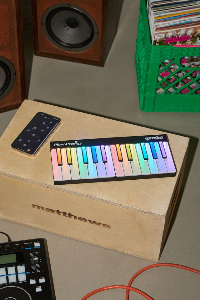 Gemini PianoProdigy 24-Key Smart Wireless Midi Keyboard | Urban Outfitters