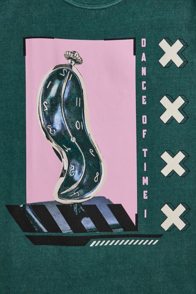 Salvador Dali Dance Of Times Art Print Tee | Urban Outfitters