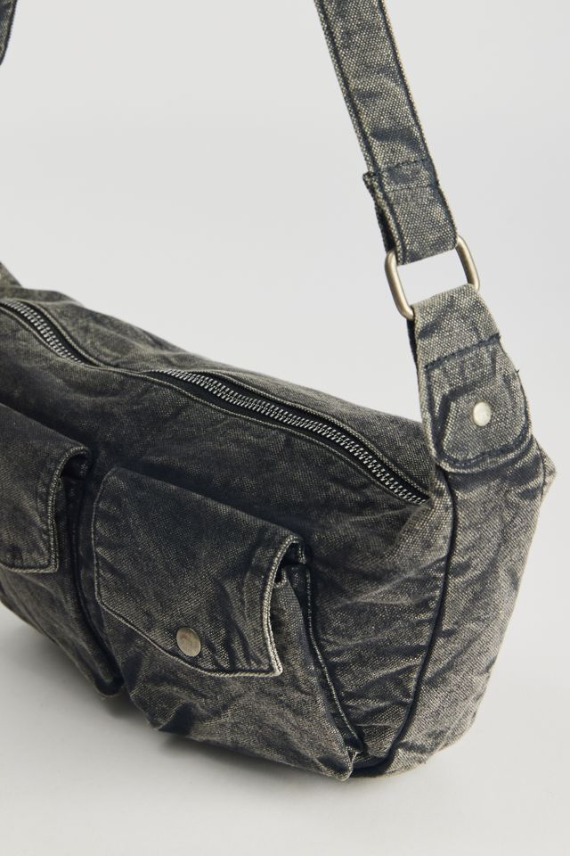 Multi-Pocket Denim Sling Bag | Urban Outfitters