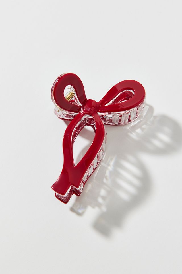 Resin Draped Bow Claw Clip | Urban Outfitters