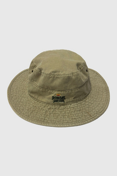 Vintage 1990’s Bombay Gin Khaki Bucket Hat | Urban Outfitters