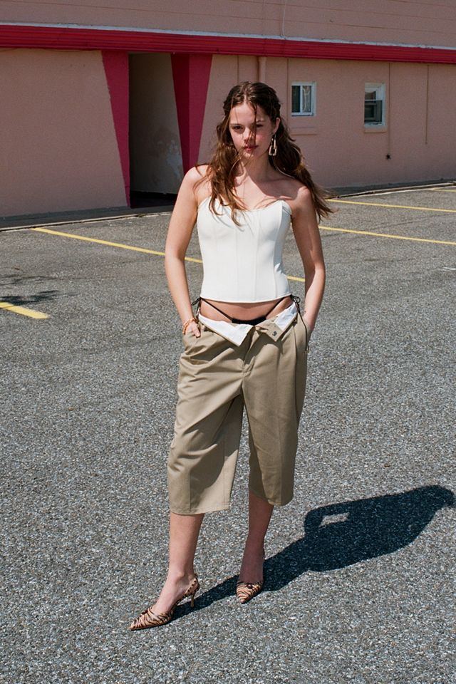 Miaou UO Exclusive Leia Strapless Corset | Urban Outfitters