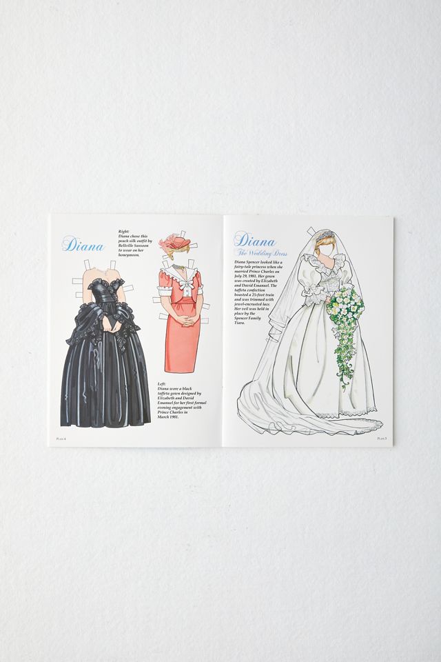 Iconic Fashions Of Princess Diana Paper Dolls By Eileen Rudisill Miller ...