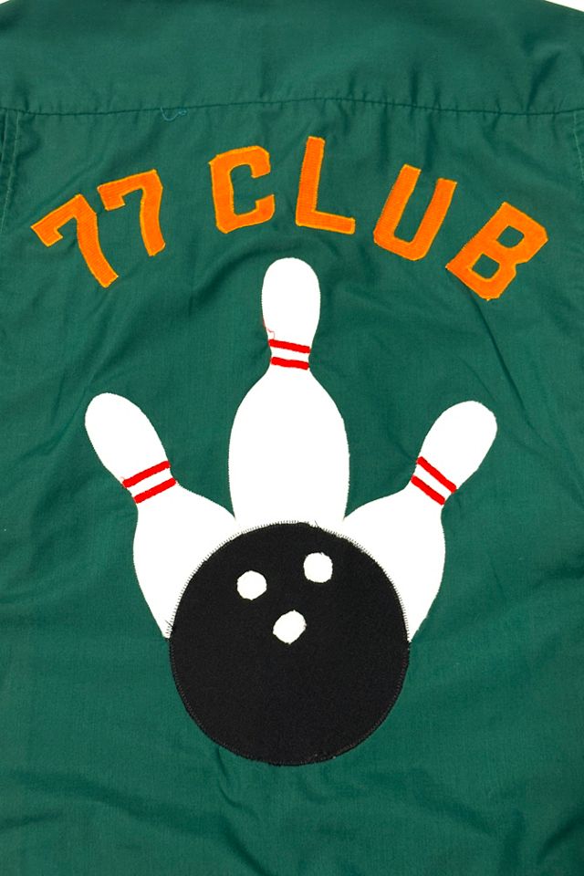 Vintage 1970s 77 Club Bowling Shirt | Urban Outfitters