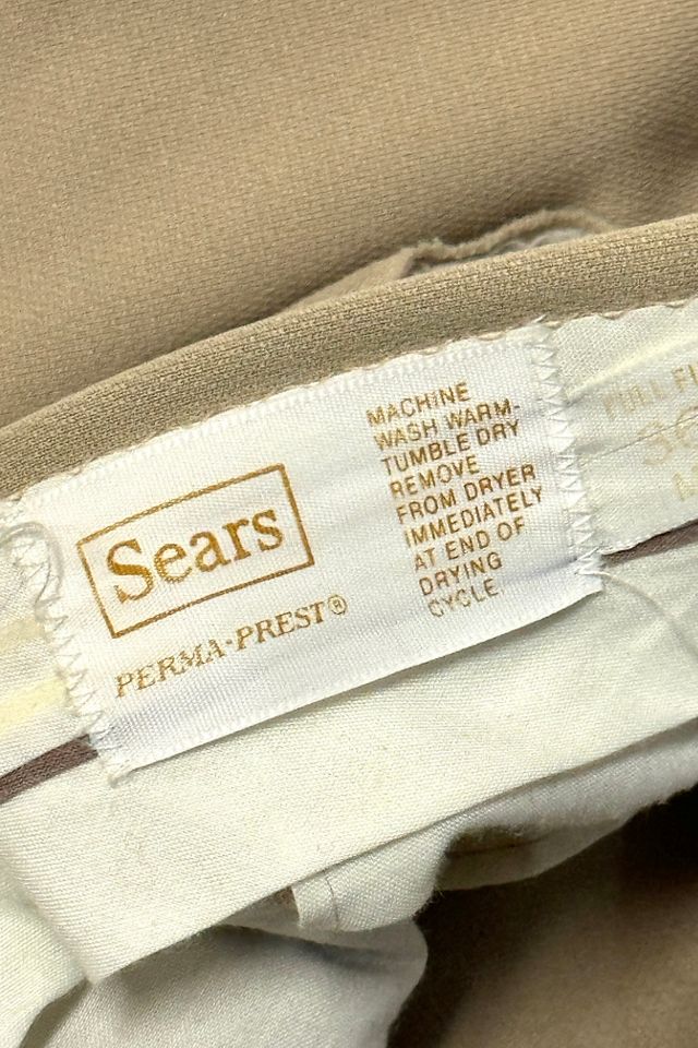 Vintage 1970’s Sears Flared Leg Knit Pants | Urban Outfitters