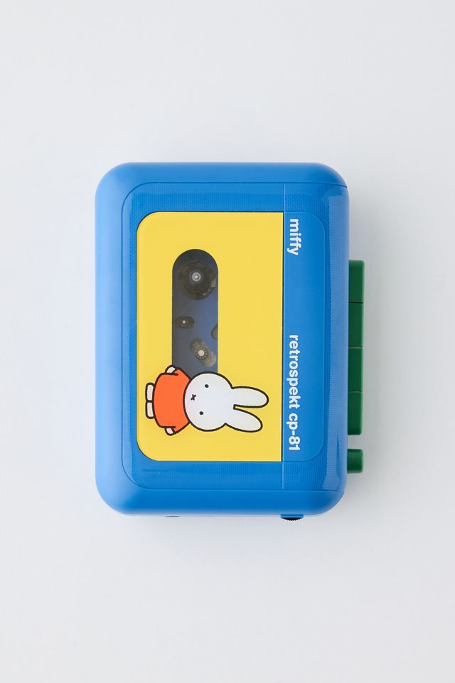 Miffy + Retrospekt Colorblock CP-81 Portable Cassette Player | Urban ...
