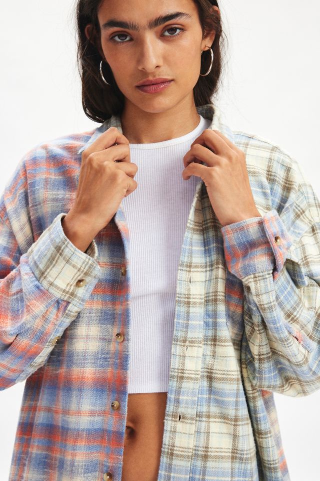 BDG Dani Oversized Flannel Shirt | Urban Outfitters