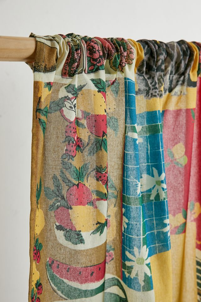 Kitty Collage Café Curtain Set | Urban Outfitters