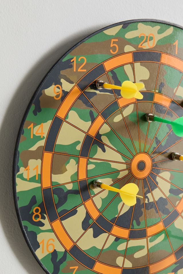 Camo Magnetic Dart Board Game Urban Outfitters