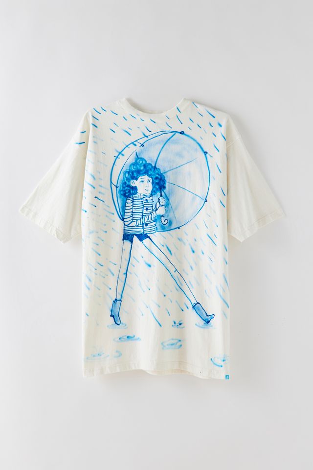 Loyal Pup Remade Rainy Custom Tee | Urban Outfitters