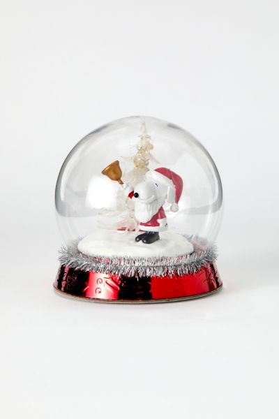 Peanuts Snoopy Santa Light-Up Globe | Urban Outfitters