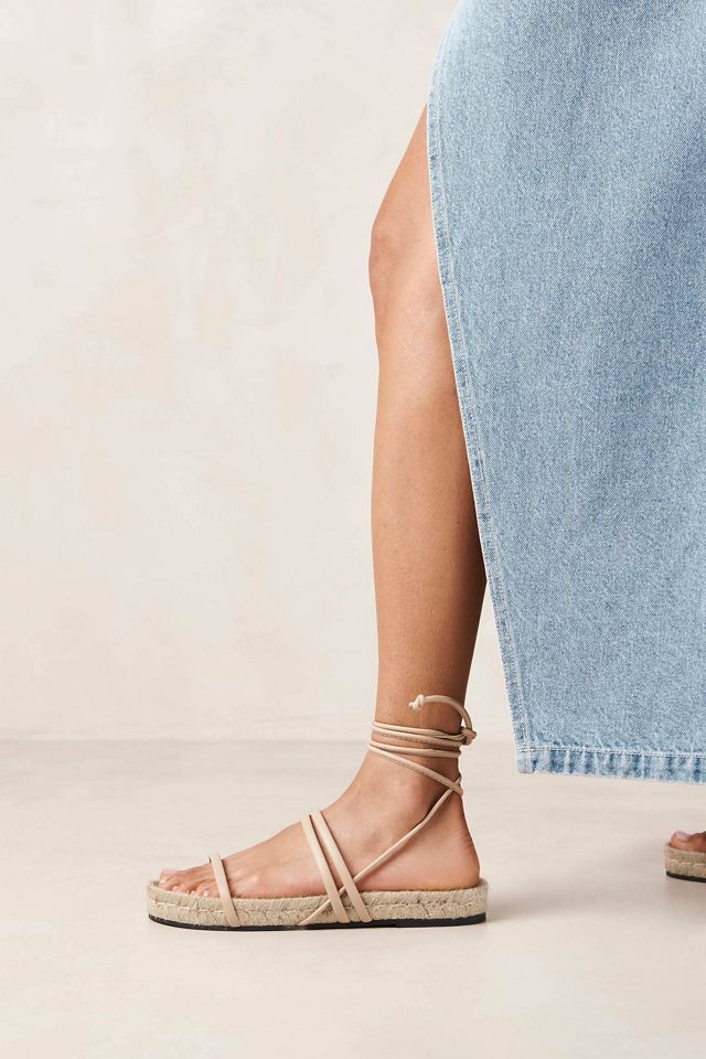 ALOHAS Rayna Leather Wrap Sandal | Urban Outfitters