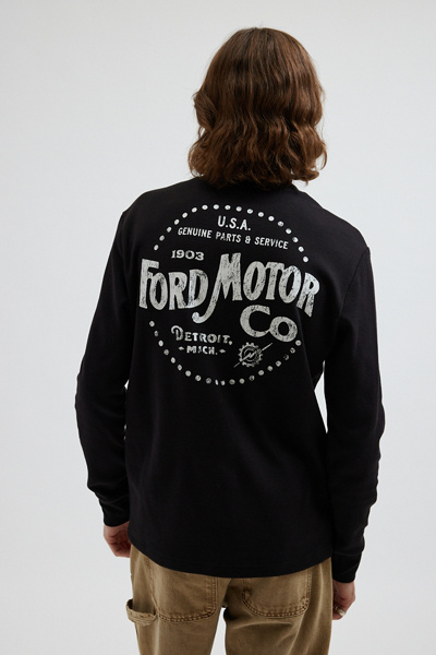 Ford Vintage Logo Long Sleeve Thermal Tee | Urban Outfitters Canada
