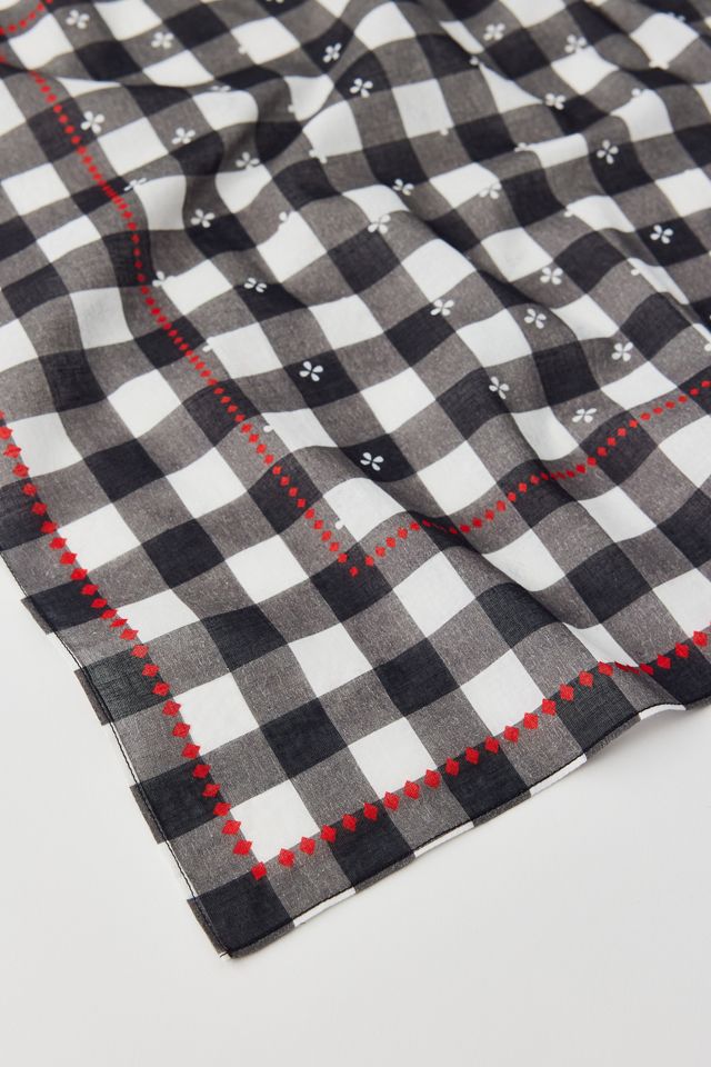 Cotton Gingham Bandana | Urban Outfitters