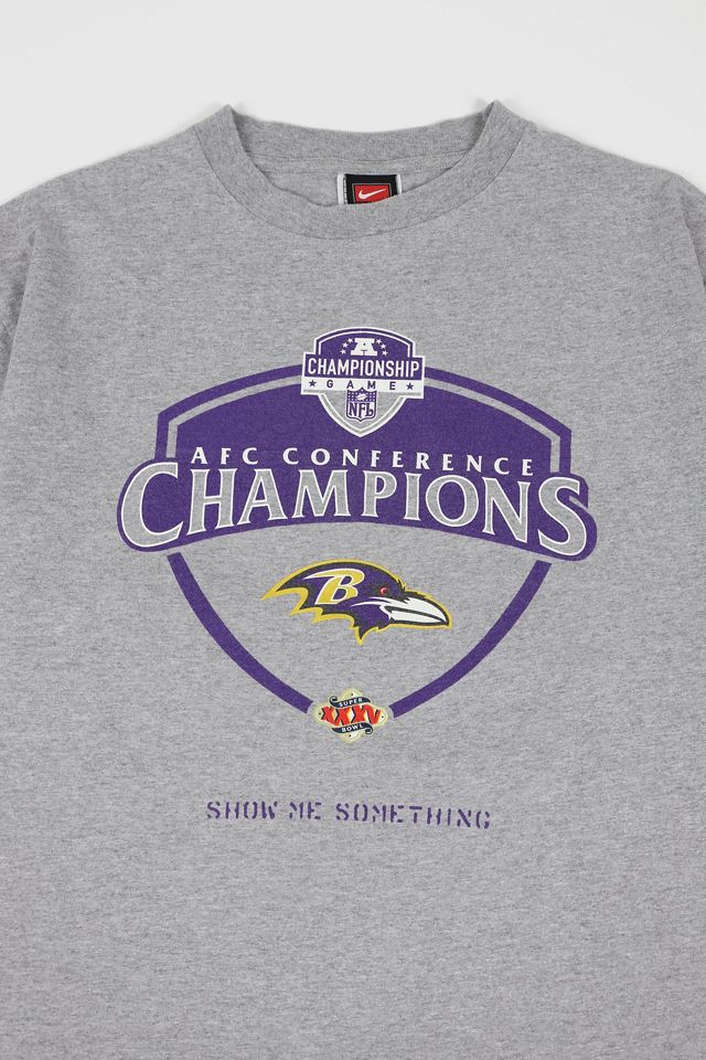 Vintage Baltimore Ravens AFC Champions Tee | Urban Outfitters