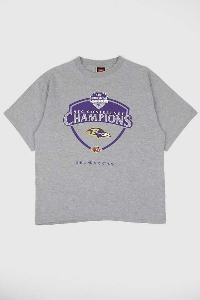 Vintage Baltimore Ravens AFC Champions Tee | Urban Outfitters