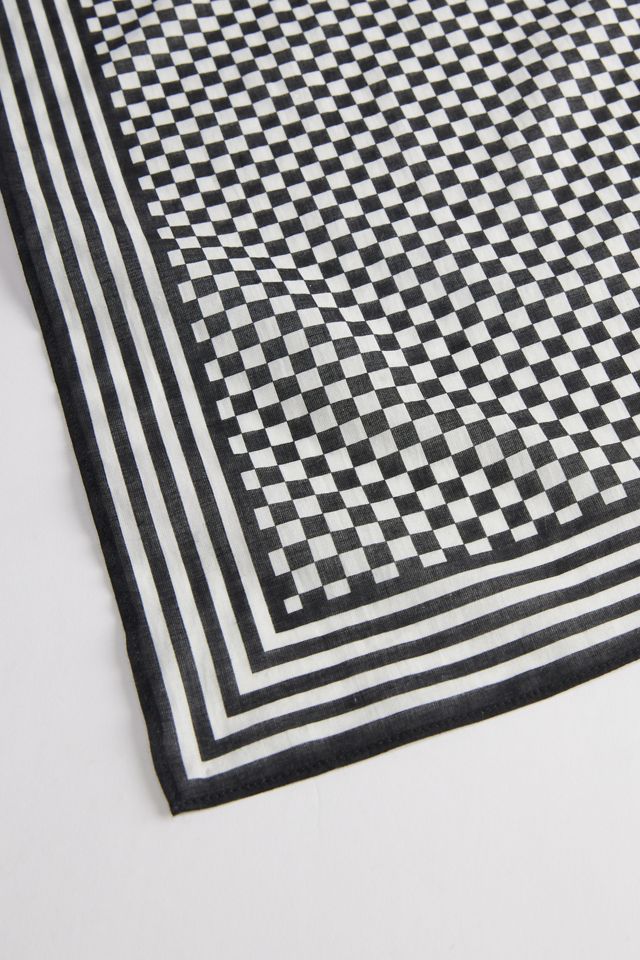 Check & Stripe Mix Bandana | Urban Outfitters