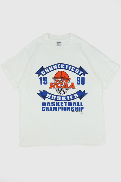 Vintage UCONN 1990 Baskteball Championship Tee | Urban Outfitters