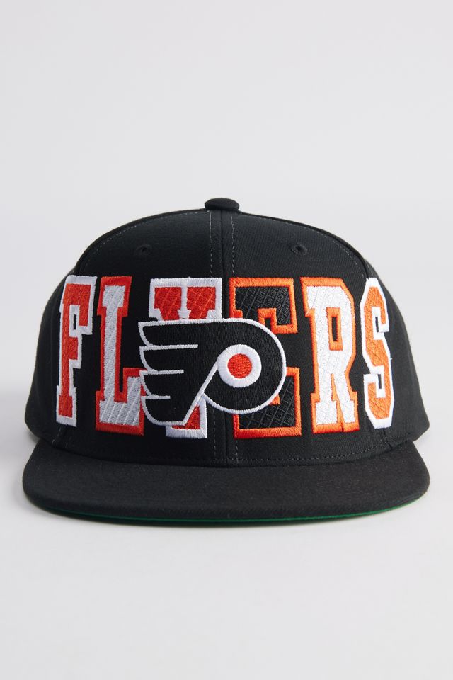 Mitchell & Ness NHL Philadelphia Flyers Varsity Bust Snapback Hat ...