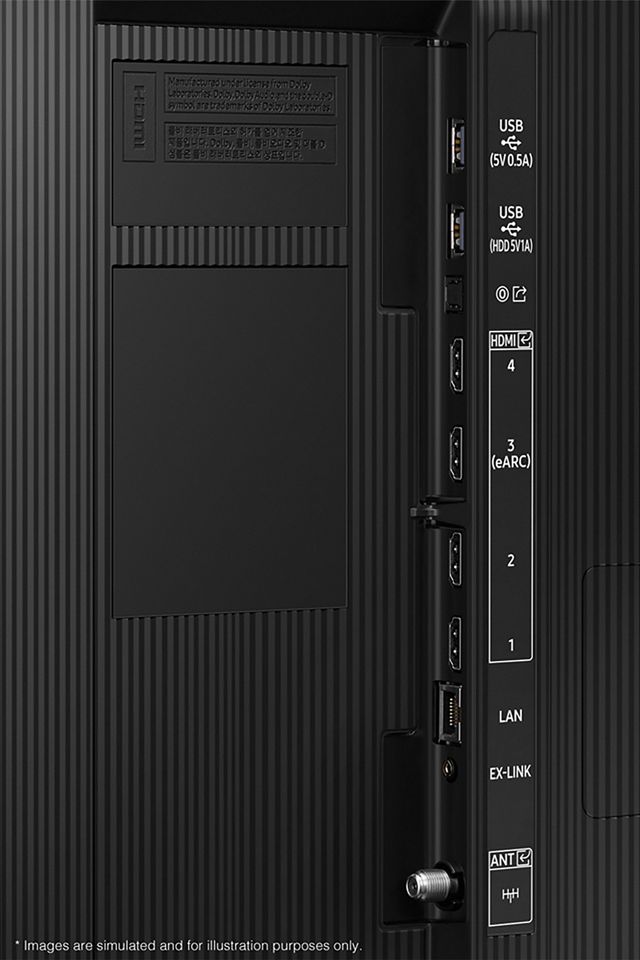 Samsung Q80D 50" 4K QLED Smart TV (2024) | Urban Outfitters