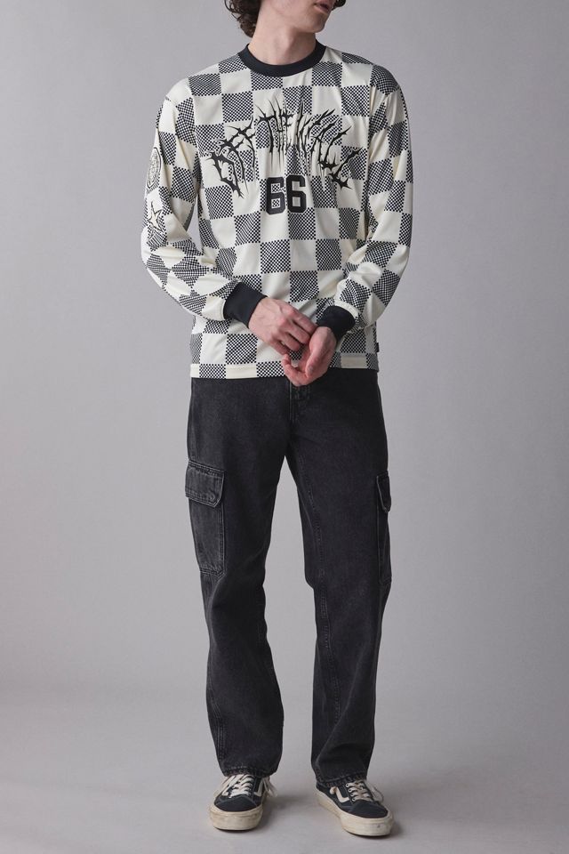 Vans Metal Arch Logo Soccer Jersey Long Sleeve Tee | Urban Outfitters