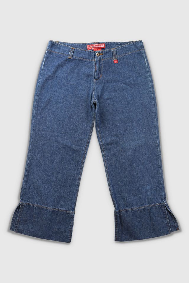 Vintage Y2K Low Rise Denim Capris | Urban Outfitters