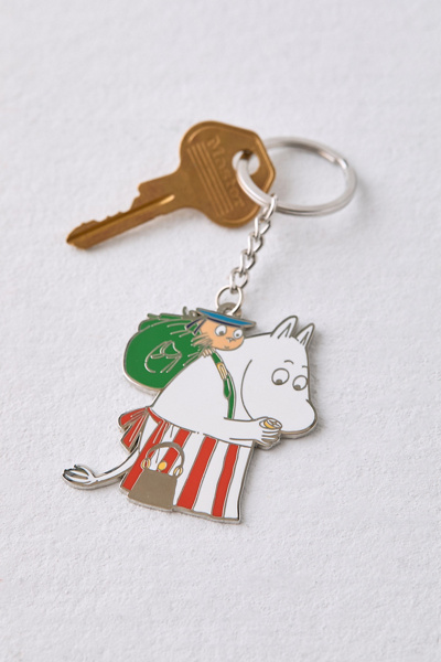 Moomin Enamel Keychain | Urban Outfitters