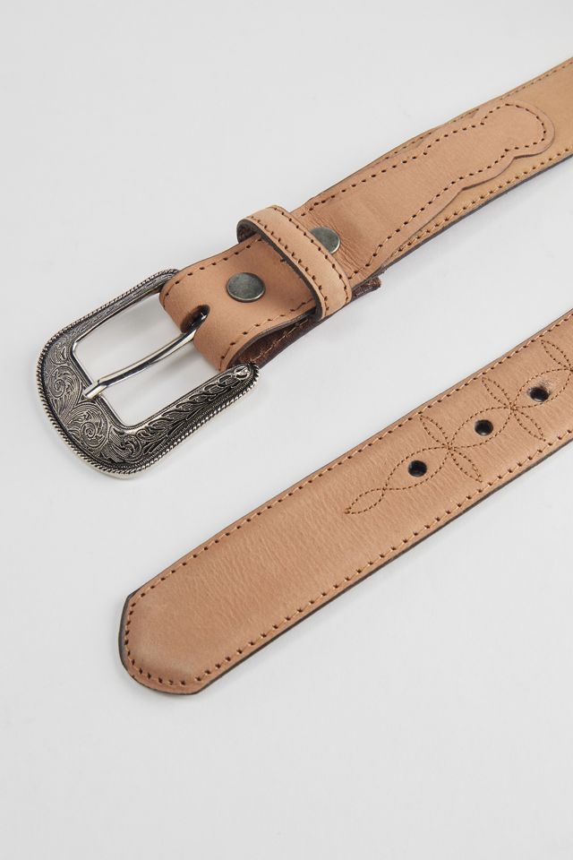 Wrangler Beveled Western Belt | Urban Outfitters