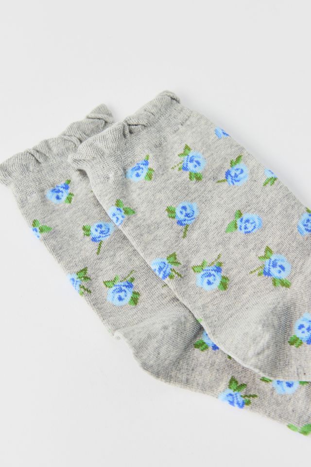Scattered Roses Sock | Urban Outfitters