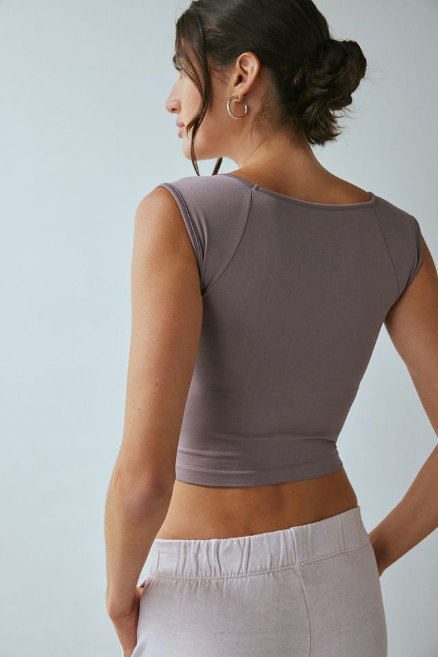 Out From Under Charlene Pinch Front Seamless Knit Tank Top | Urban ...