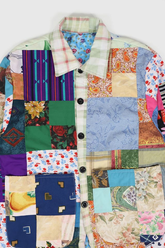 Reworked Button-Down Chore Jacket | Urban Outfitters