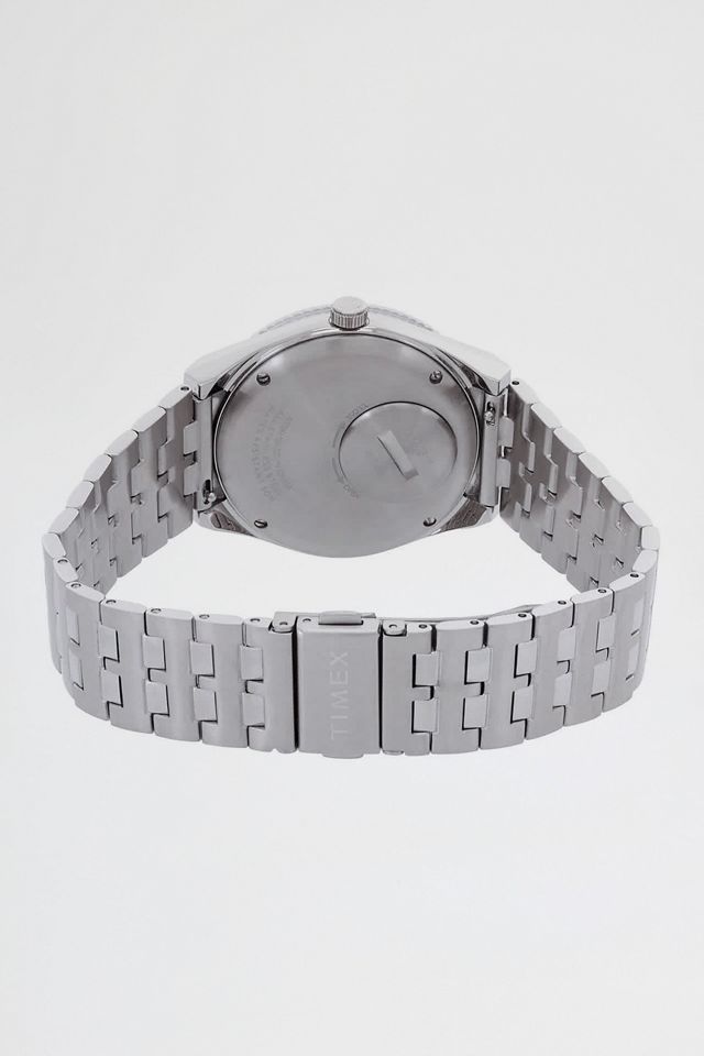 Timex Q Timex Two-Tone Bezel Quartz Watch | Urban Outfitters